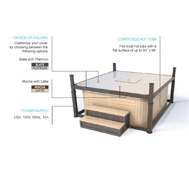 Evolution - Covana Spa Cover | Paradise Valley Spas